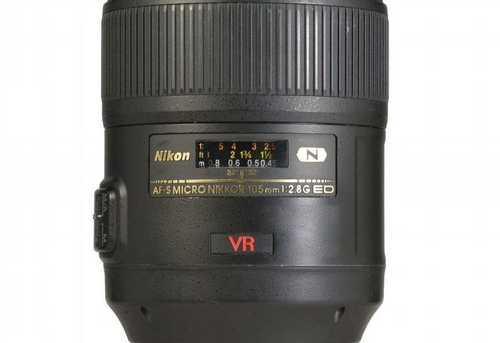 Nikon 105mm f/2.8G IF-ED VR Micro AF-S б/у