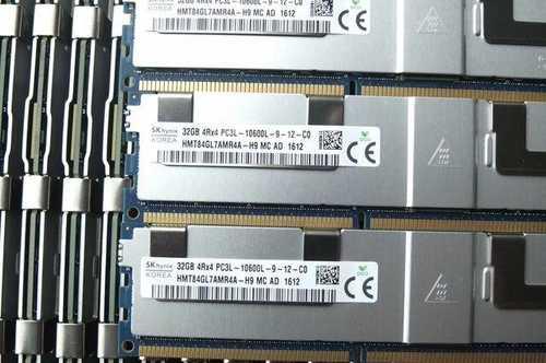 16/32Gb Серверная оперативная память ddr3 reg dell