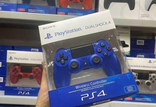 Геймпад DualShock 4 (Синий) + Гарантия