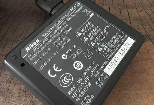 Nikon charger MH-23 зарядное устройство