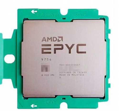 Процессор epyc 9754 в сборе