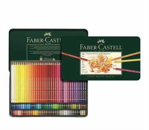Набор цветных карандашей Faber-Castell, 4B мягкие