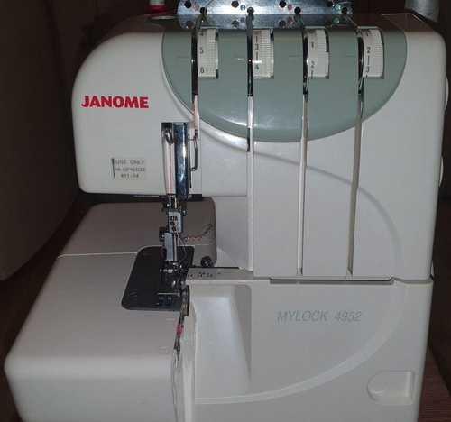 Швейная машина оверлок janome mylock 4952