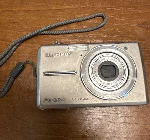 Фотоаппарат olympus fe-220 на запчасти