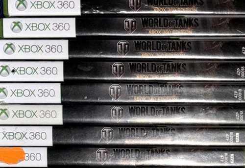 Лот 11 дисков World of Tanks Xbox 360 лицензионные