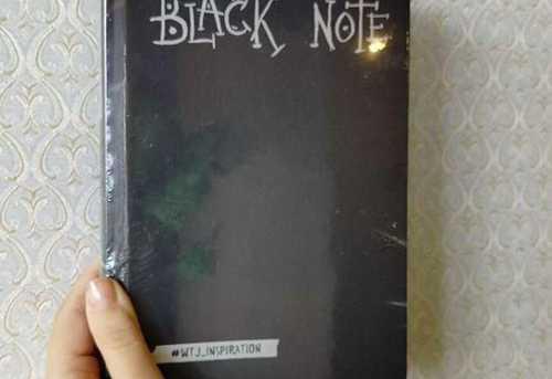Блокнот с черными листами Black Note