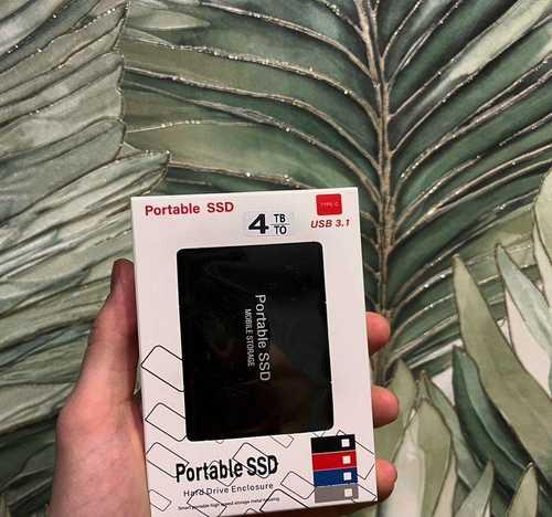 Внешний жесткий диск ssd 4 td