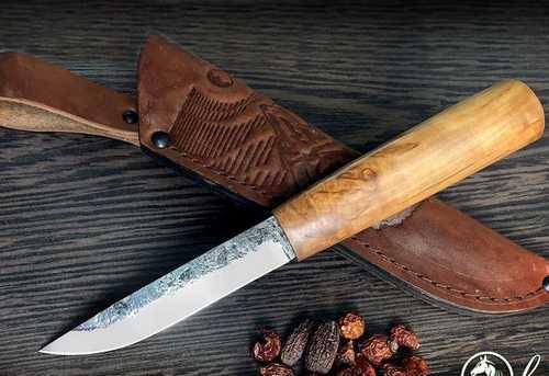 Туристический нож Манси из кованой стали х12мф