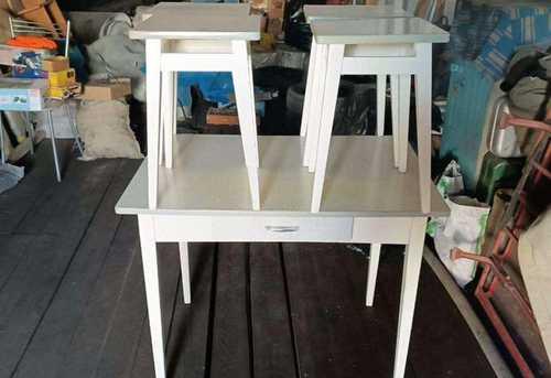 Кухонный стол и стулья 4 шт