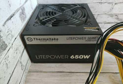 Блок питания 650W ThermalTake Lite Power