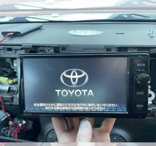 Магнитола 2 din toyota nszn-w64t