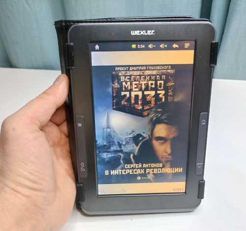Электронная книга с подсветкой Wexler.Book