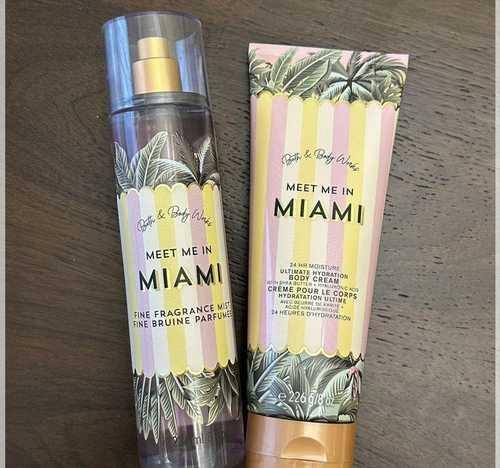 Bath and body works крем для тела и мист