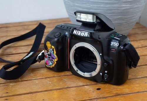 Пленочный зеркальный фотоаппарат nikon f50