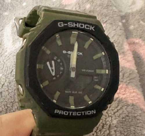 Мужские наручные часы casio g shock GA-2100