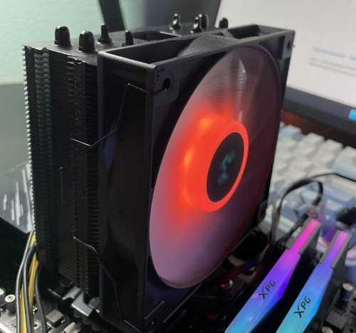 Кулер для процессора Deepcool AG400 BK argb