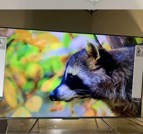 Новый бомбический 120 Гц 4K qled телевизор 55