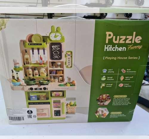 Детская игровая кухня Puzzle kitchen (гэс)