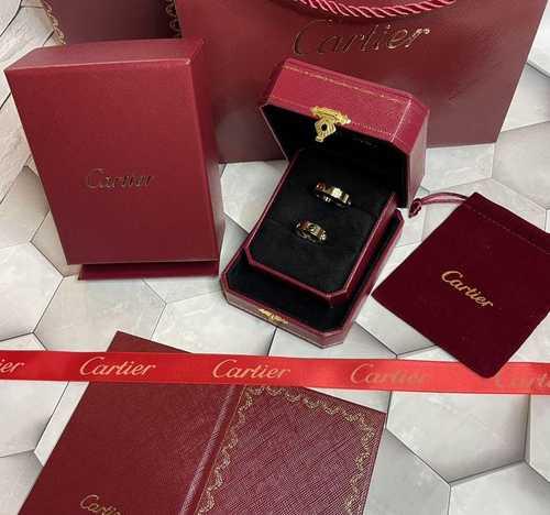 Коробка Cartier для обручальных колец