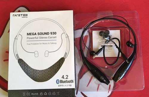 Беспроводные bluetooth наушники mega sound 930