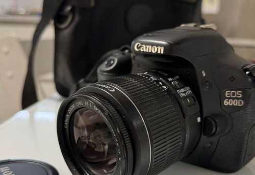 Canon eos 600d и kit объектив
