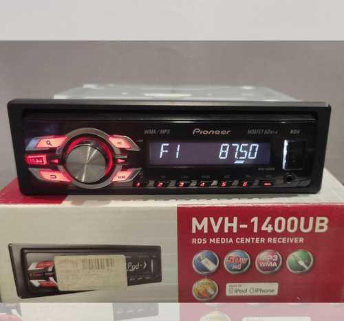 Магнитола pioneer mvh 1400ub. iPod