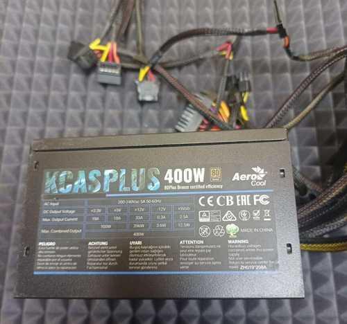 Блок питания Aerocool Kcas plus 400W