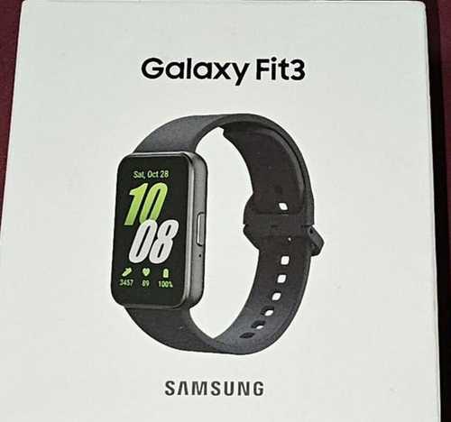 Смарт-часы Samsung Galaxy Fit 3 Graphite (SM-R390)