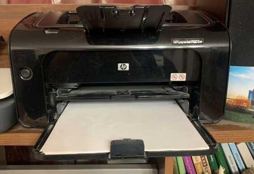 Принтер лазерный hp laserjet p1102w