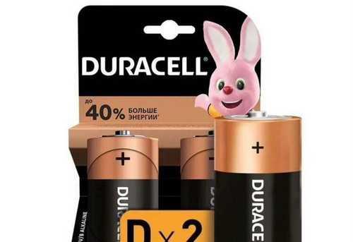 Батарейки duracell D 2