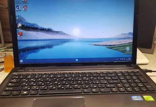 Ноутбук Lenovo g580 i3 отл сост