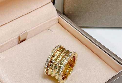 Bvlgari кольцо из желтого золота 750 пробы