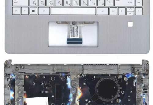Клавиатура для HP 14S-DQ 14S-FQ топкейс серебро