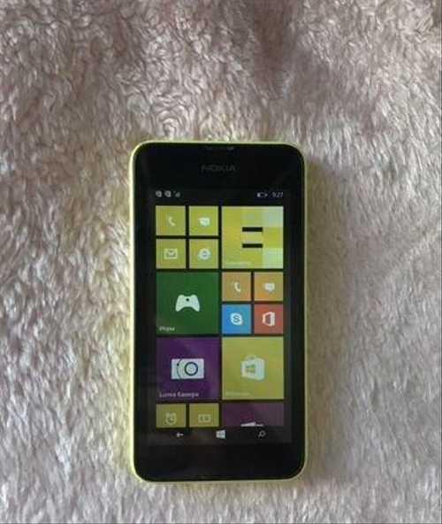 Nokia Lumia 530 Dual SIM жёлтый