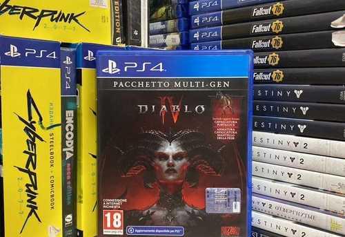 Diablo 4 PS4 рус язык б/у