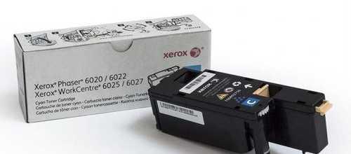 Картридж Xerox 106R02760 голубой (1000стр.) для Xe