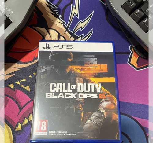 Call of duty black ops 6 ps5 диск