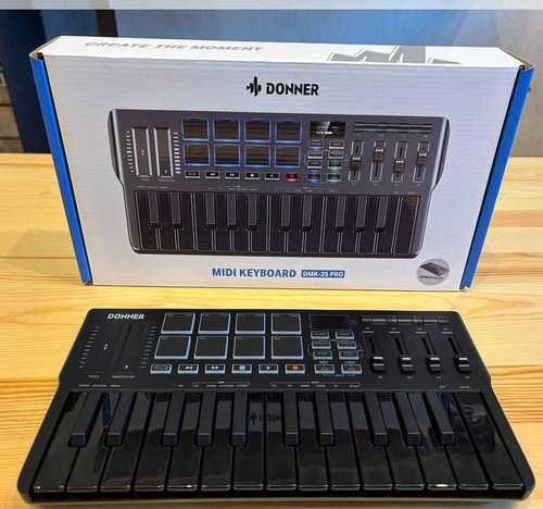 Midi-клавиатура Donner DMK-25 pro