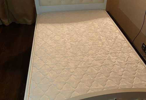 Кровать односпальная с матрасом