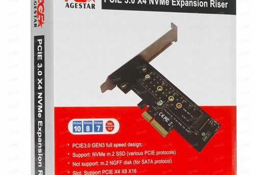 Переходник PCI-E - M.2 AgeStar AS-MC01