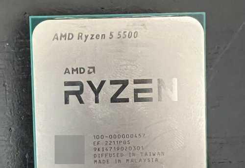 Процессор amd ryzen 5 5500 oem