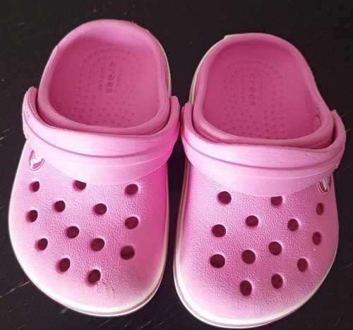 Шлепки Crocs c4 кроксы