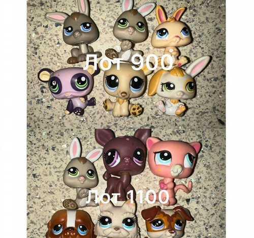 Littlest pet shop лот