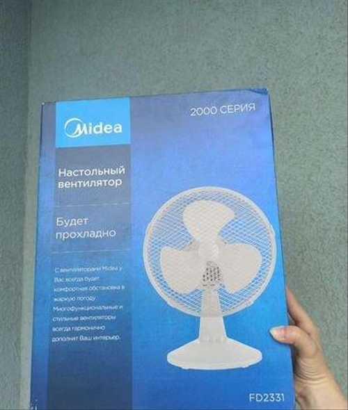 Вентилятор настольный midea 2000 FD2331