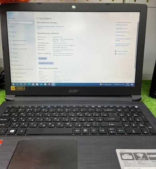 Ноутбук Acer Aspire 315
