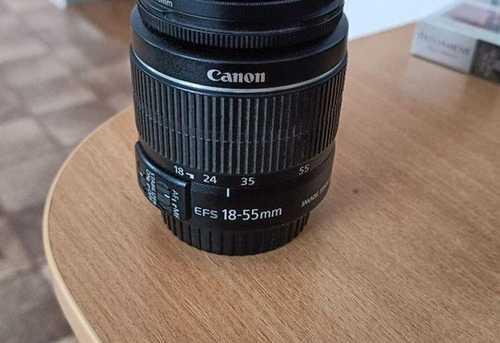 Объектив Canon 18-55 mm