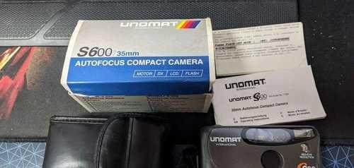 Плёночный фотоаппарат unomat s600