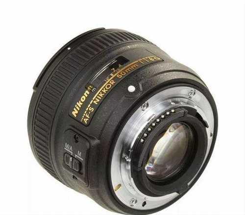 Объектив Nikon 50mm f/1.8G AF-S Nikkor с гарантией