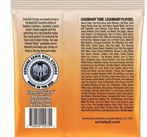 Струны для укулеле ernie ball 2329