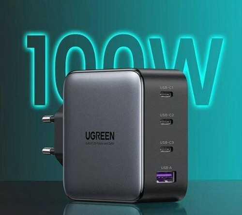 Зарядное устройство Ugreen GaN Fast Charger 100W